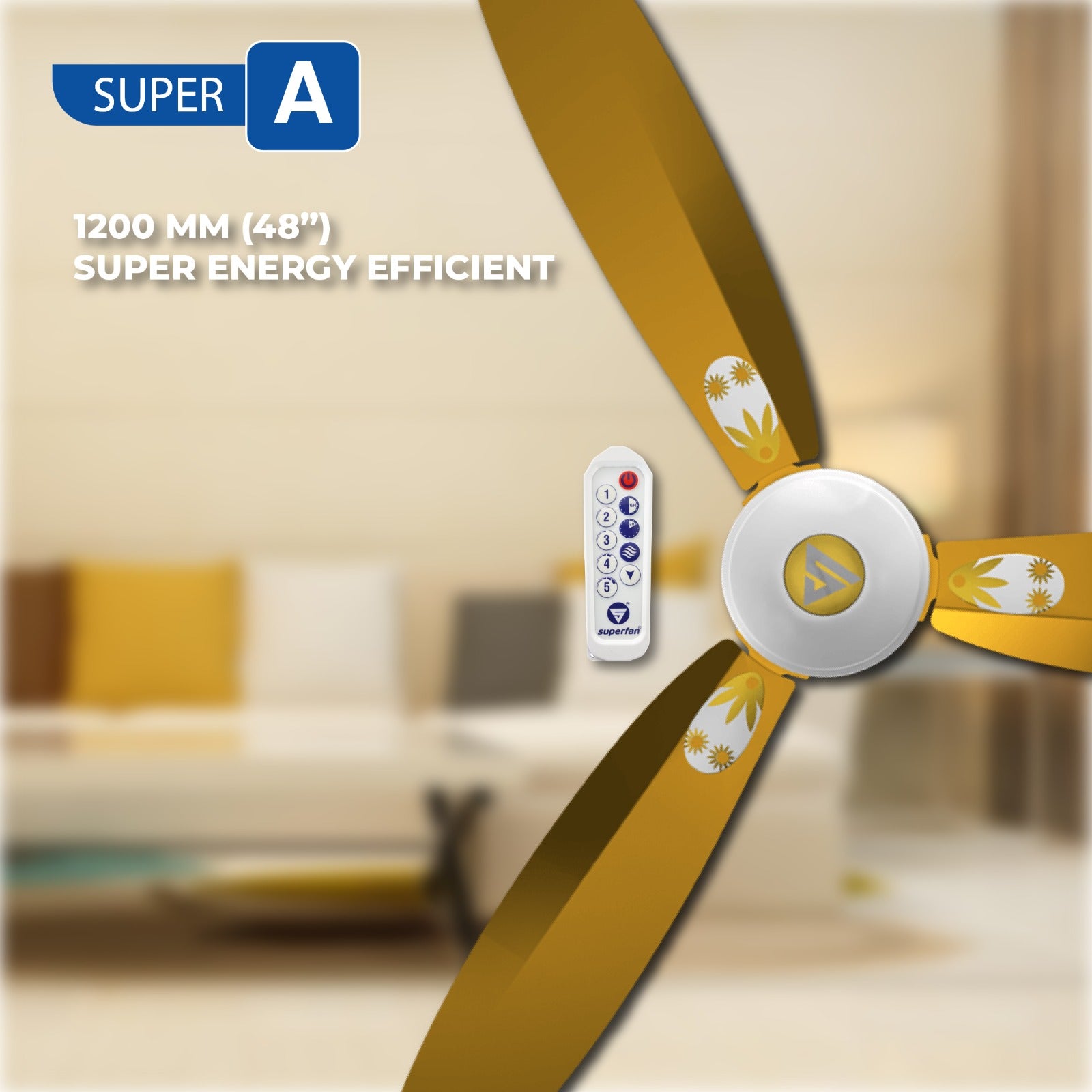 India's First BLDC Ceiling Fan | 5 Years Warranty – Superfan