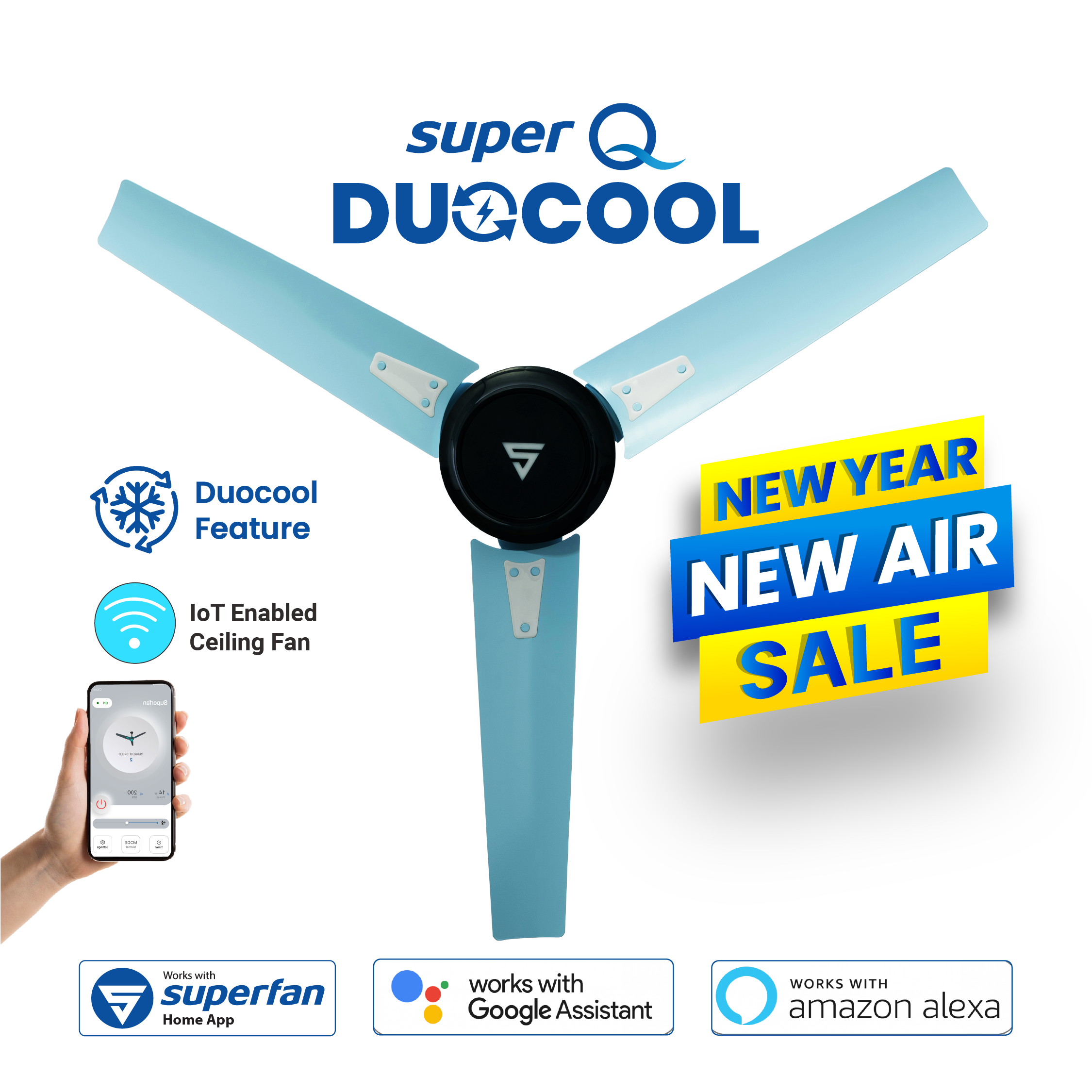 BLDC Ceiling Fans – Superfan
