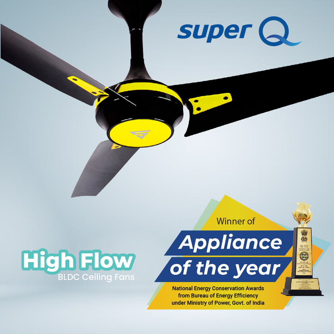 Buy BLDC Fan | India's First BLDC Ceiling Fan | 5 Years Warranty – Superfan