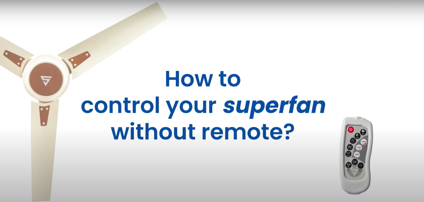 WHAT TO DO WHEN SUPERFAN REMOTE IS FOUND MISSING? – Superfan