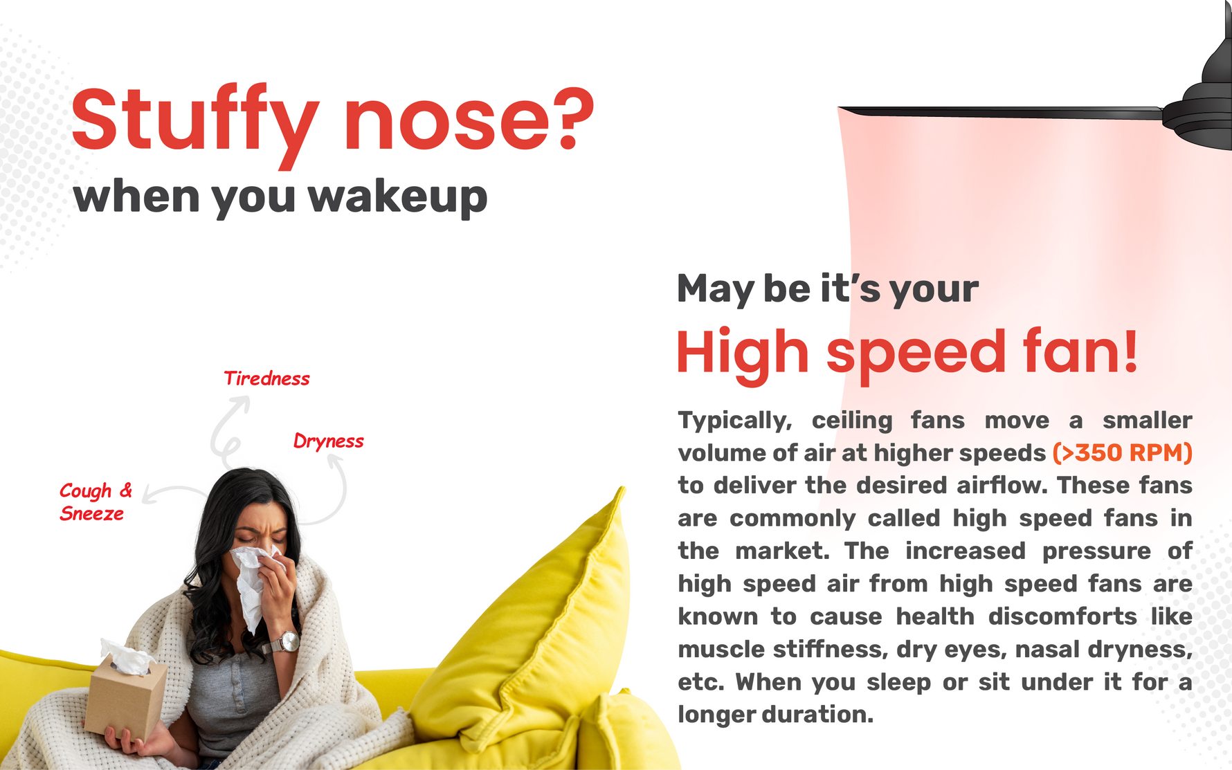 Superfan Q Series – High‑Flow BLDC Ceiling Fans