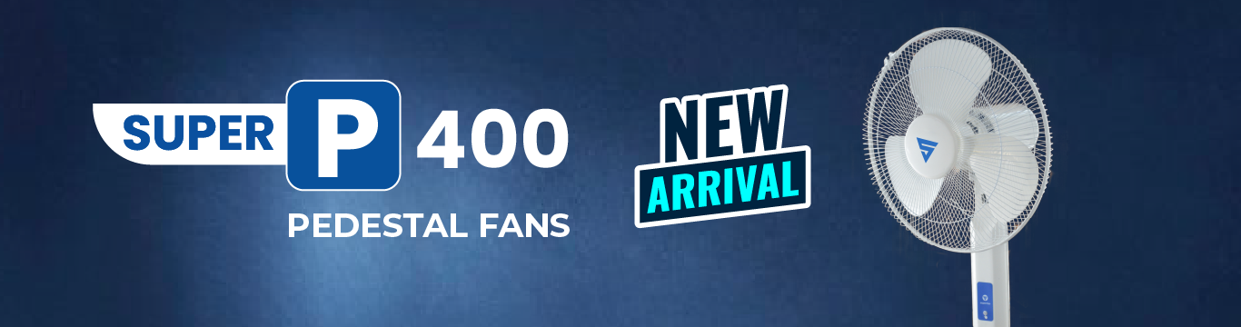 Super P400 BLDC Pedestal Fan with Remote Control | Superfan