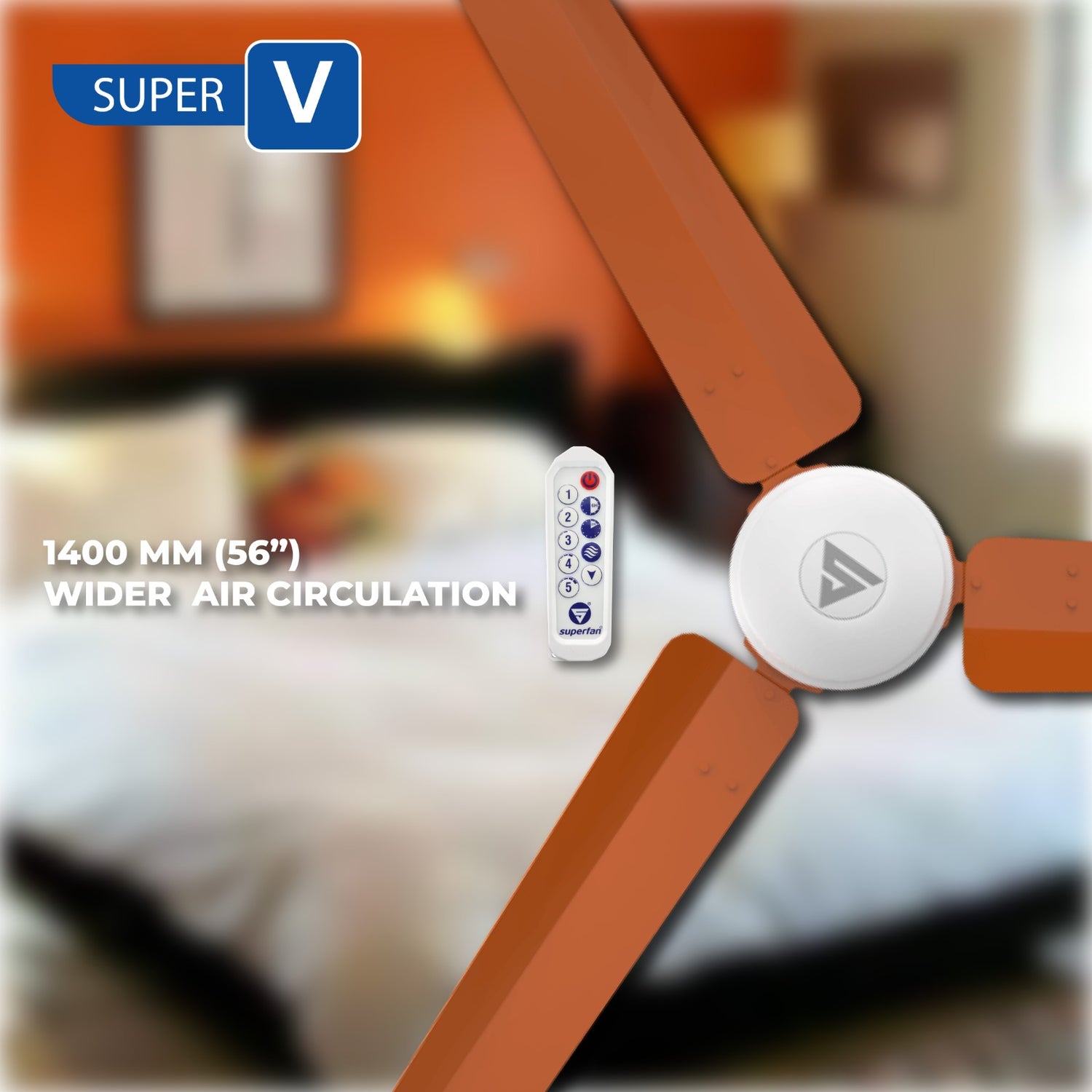 India's First BLDC Ceiling Fan | 5 Years Warranty – Superfan